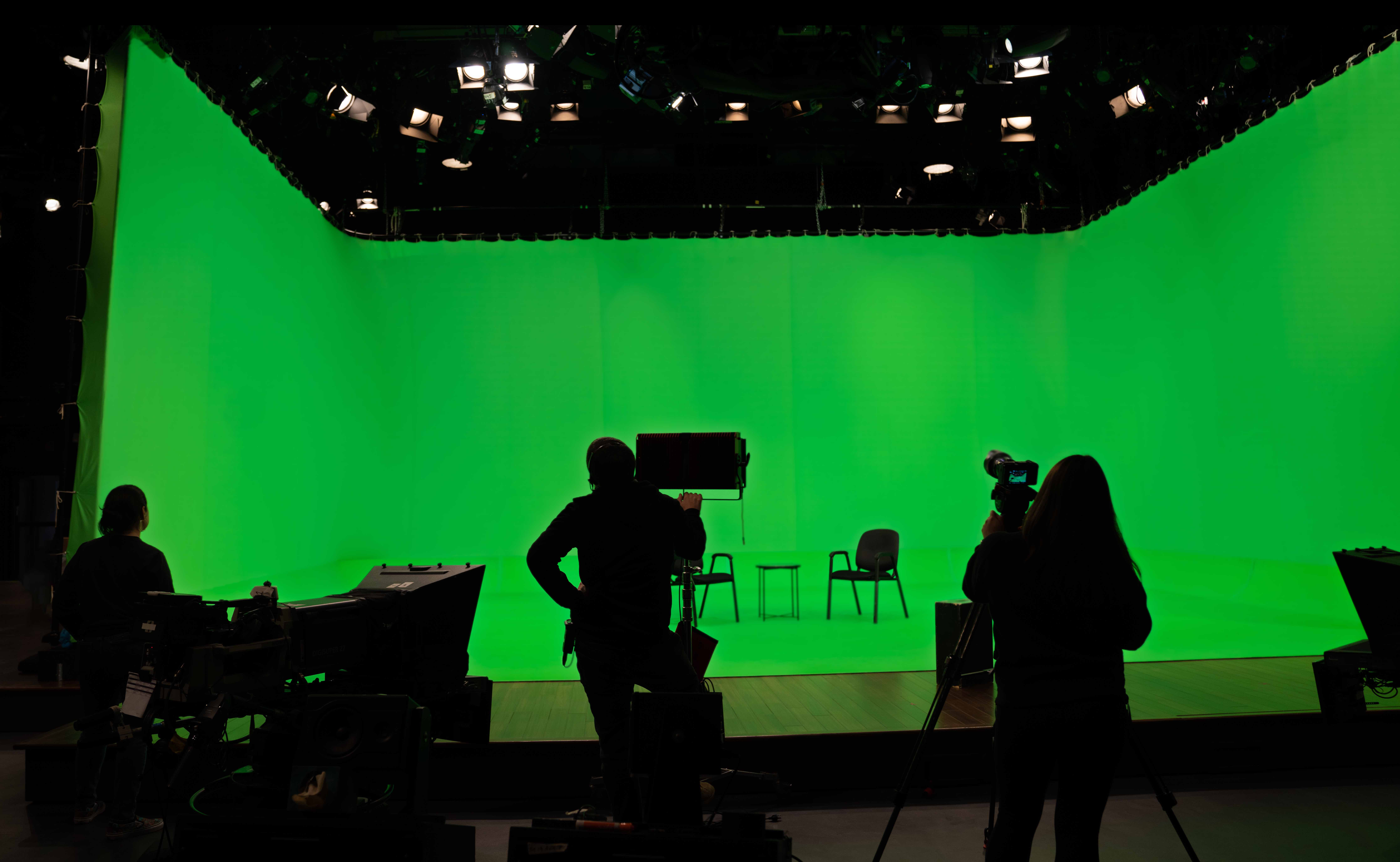 Sound Stage with Green Screen - Studio A | Stamford Studios